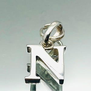 Links of London Sterling Silver Letter N Charm Vintage - Etsy