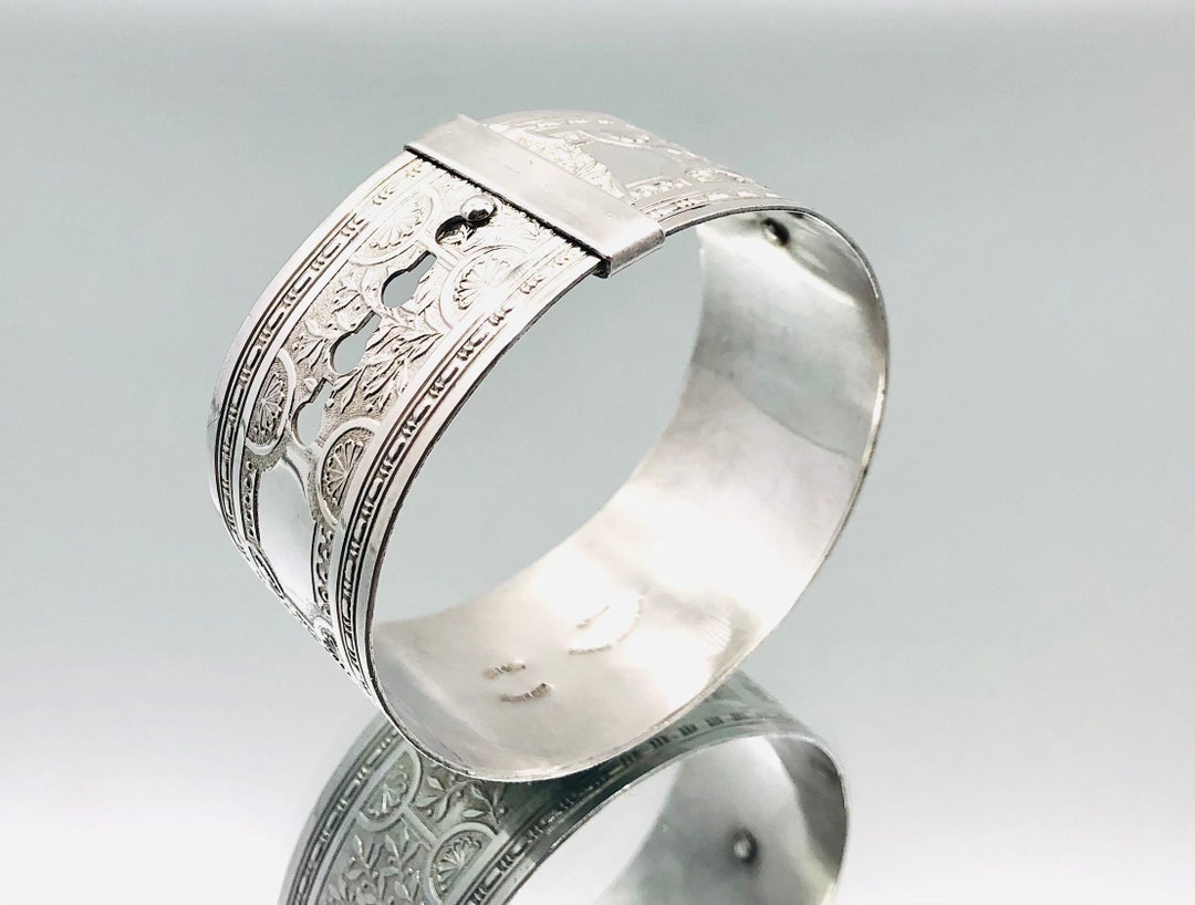 Henry Griffith & Sons Fidelity Buckle Bangle Vintage - Etsy
