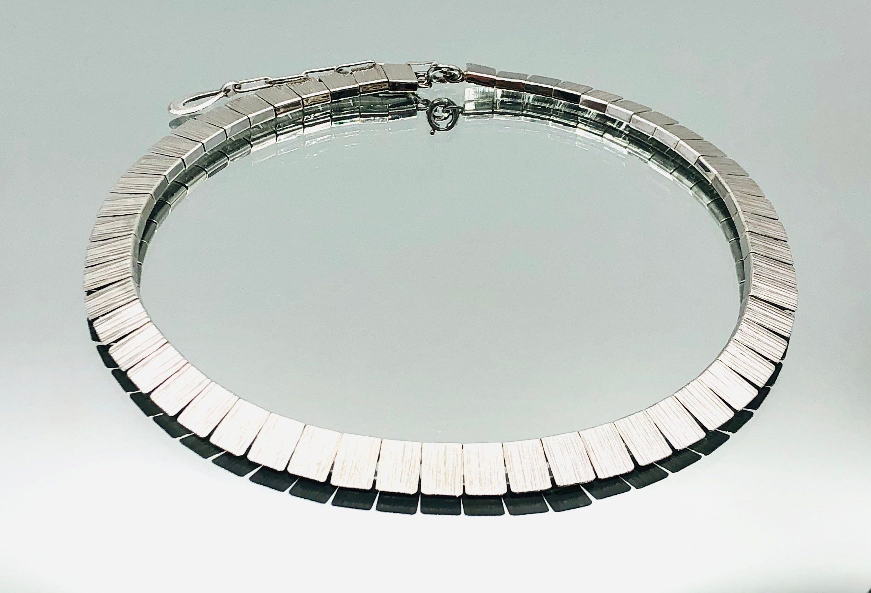 Sterling Silver Cleopatra Collar Necklace Vintage - Etsy UK