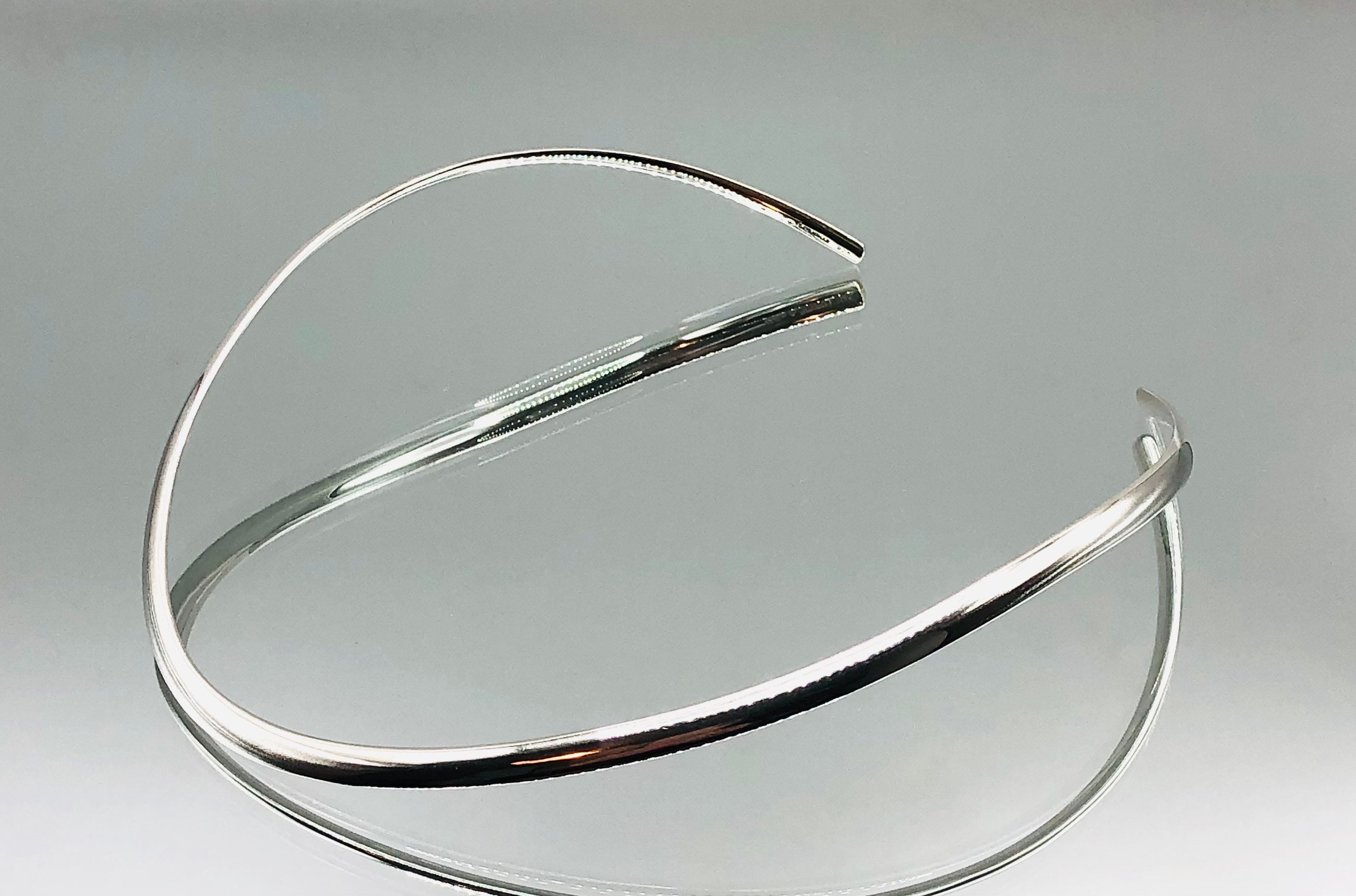 Bayanihan Sterling Silver Torque Collar Necklace Vintage - Etsy UK