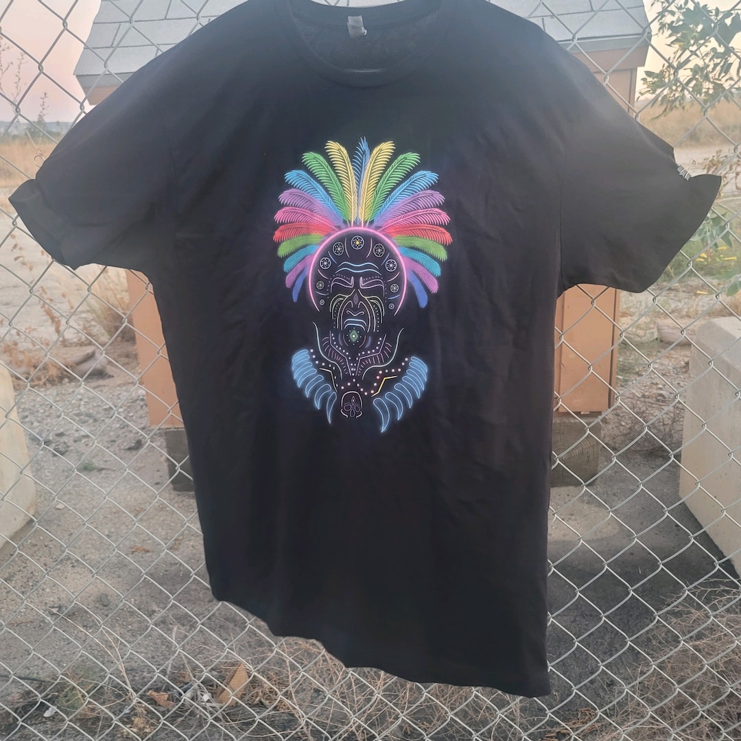 NEON AZTEC WARRIOR - Etsy