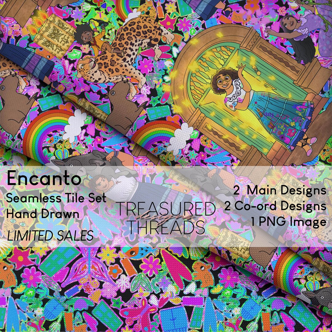 Seamless Design Tile Encant - Etsy