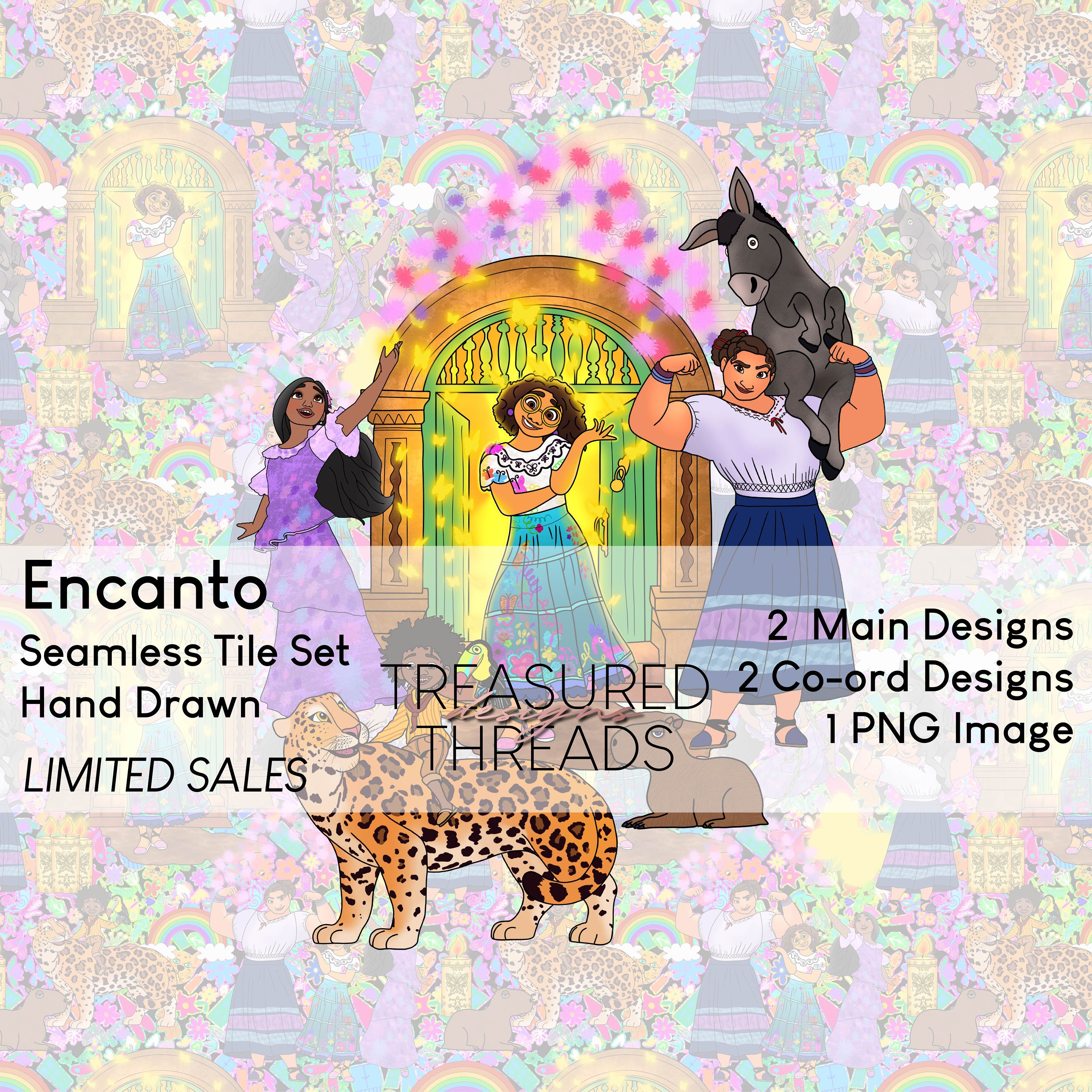 Seamless Design Tile Encant - Etsy