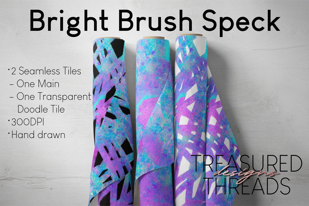 Seamless Pattern Tile Bright Brush Speck - Etsy