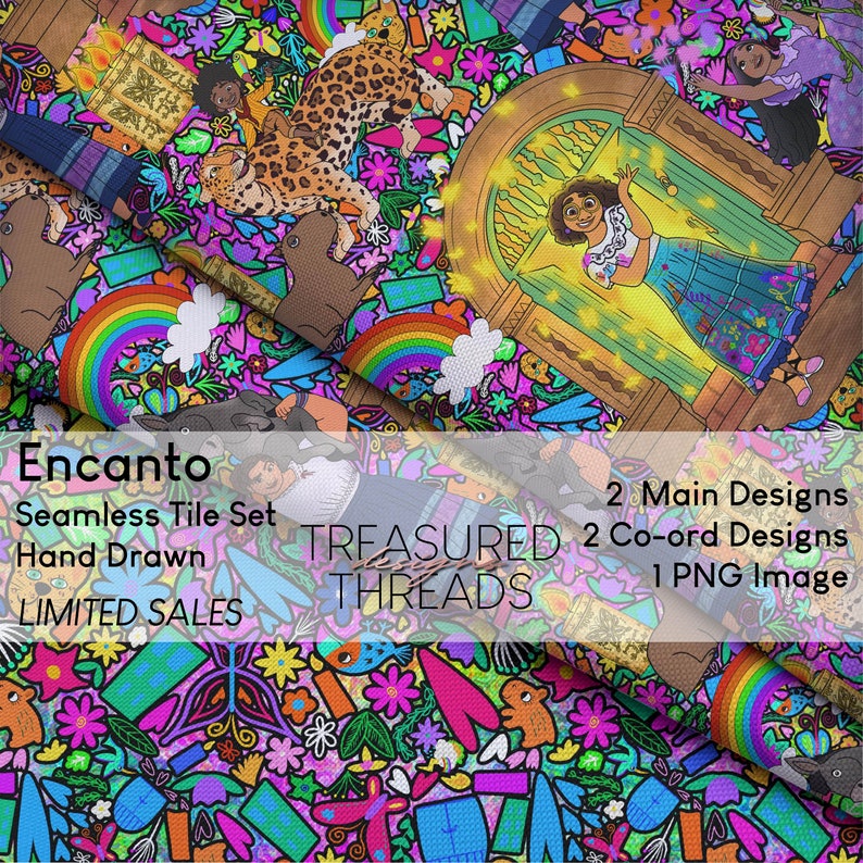 Seamless Design Tile Encant - Etsy