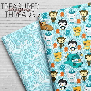 Octonauts Seamless Tile Pattern Set - Etsy