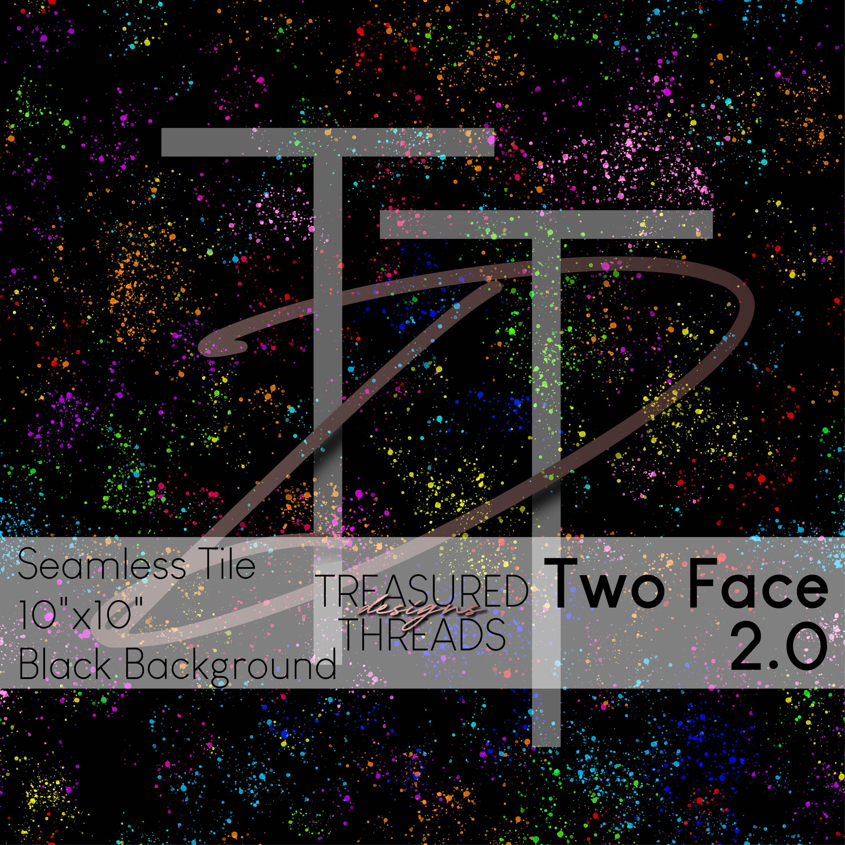 Two Face 2.0 Seamless Tile - Etsy