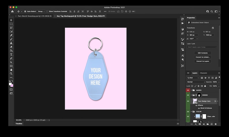 Vintage Hotel Key Tag Mockup Photoshop File High Quality PSD Retro ...