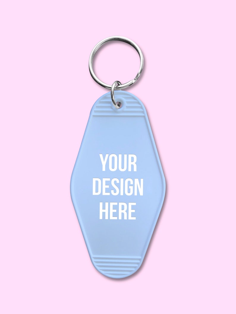 Vintage Hotel Key Tag Mockup: Retro PSD Template - Etsy