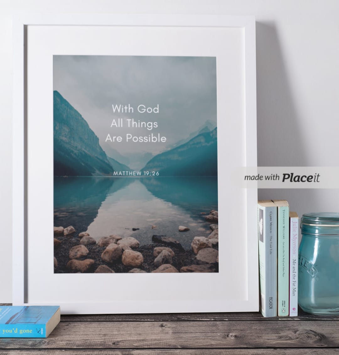 Bible Verse Wall Art - Etsy