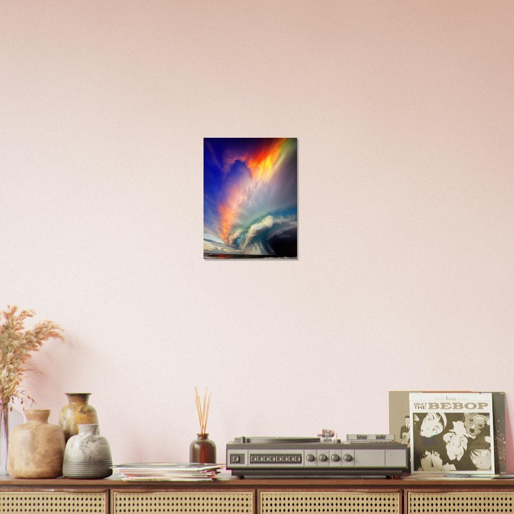 Storm Clouds Poster, Nature Poster - Etsy