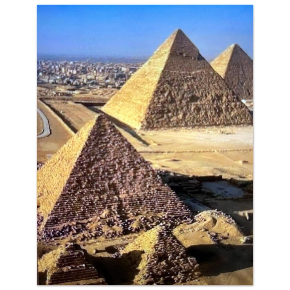Pyramid of Giza Poster - Etsy