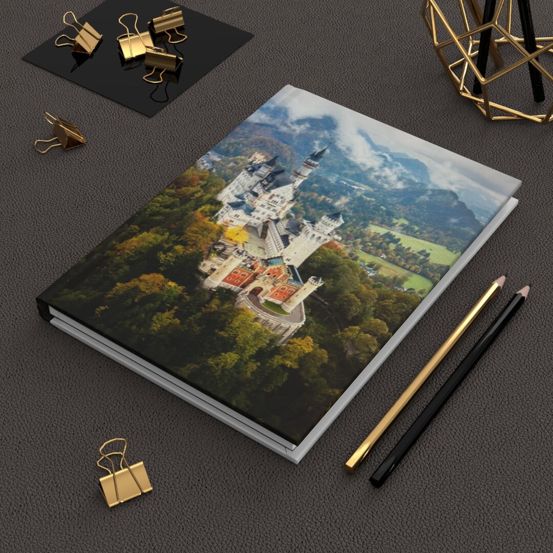 Neuschwanstein Castle Journal, Hardcover Journal Matte, Castlecore ...