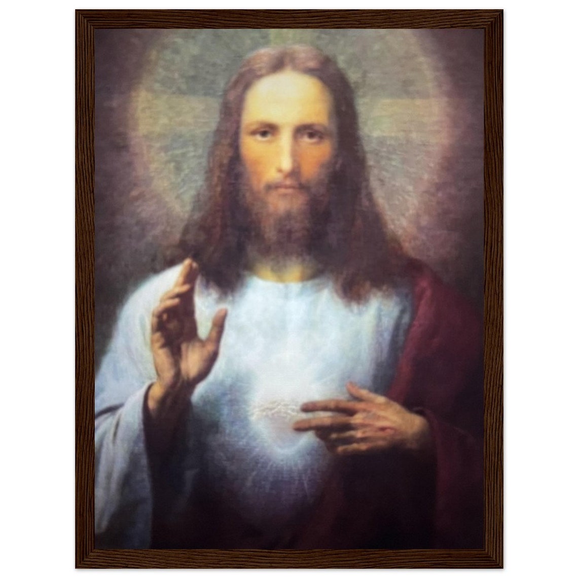 Jesus Framed Poster - Etsy
