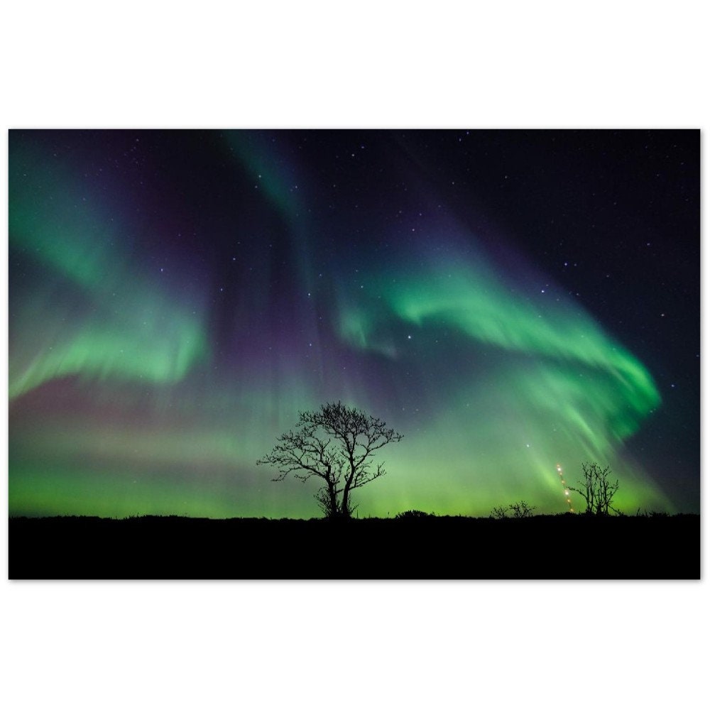 Aurora Borealis Poster, Northern Lights Poster, Wall Decor, Home Decor ...