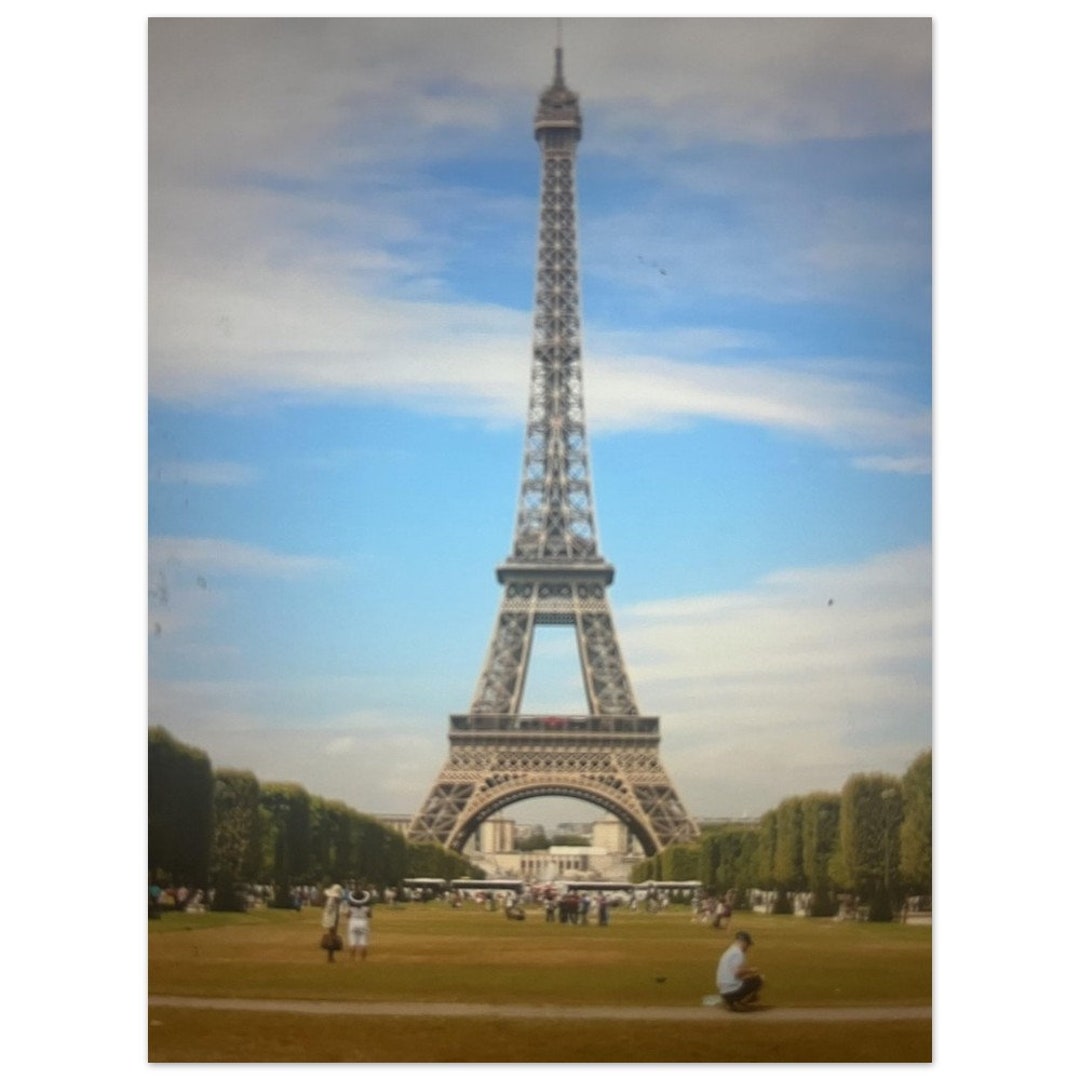 Paris Eiffel Tower Poster, France Poster - Etsy