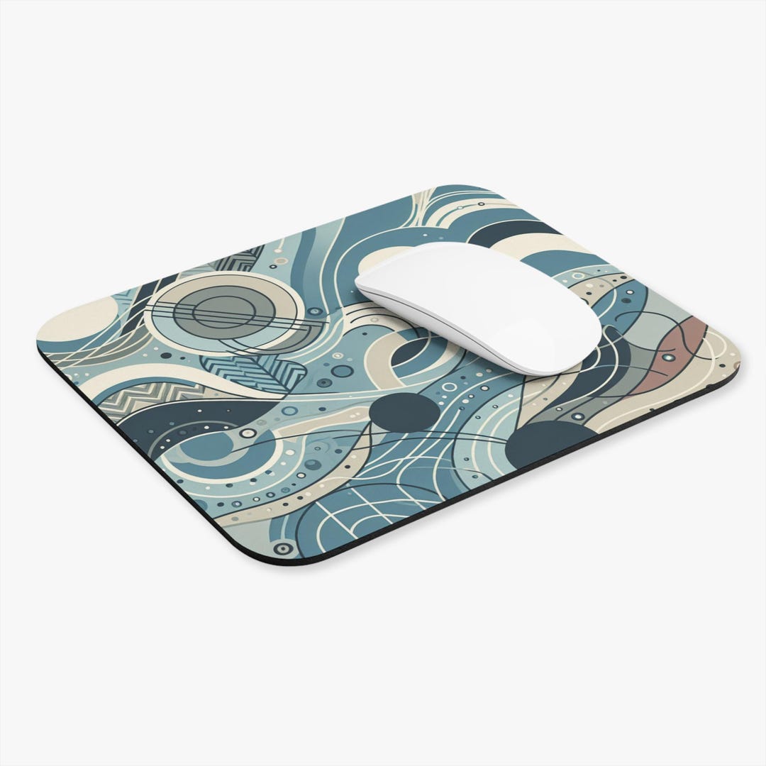 Mouse Pad Abstract Art - Etsy