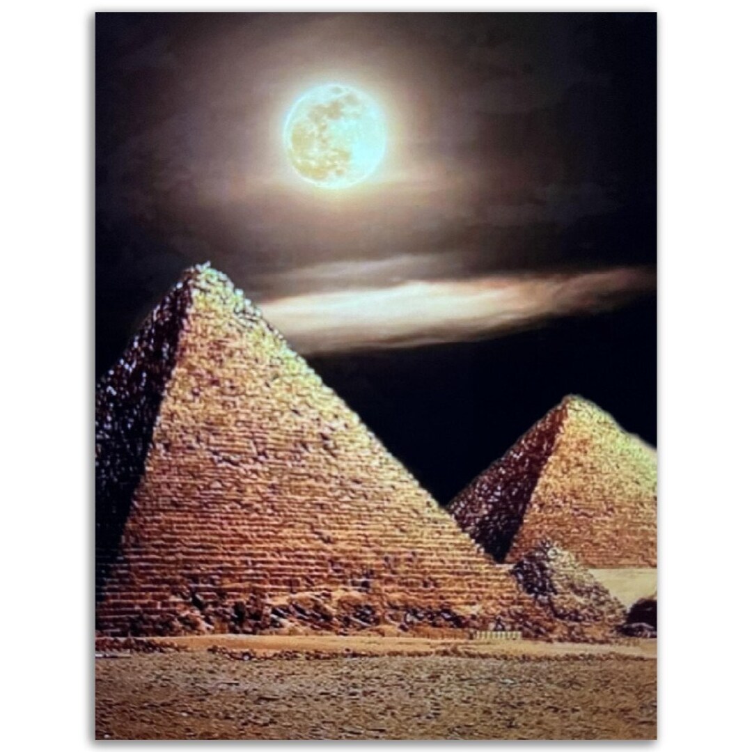 Pyramid of Giza Poster, Egypt Poster, Wall Decor, Home Decor - Etsy