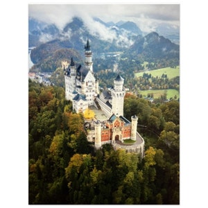 Neuschwanstein Castle Germany Poster, Germany Poster, Castlecore Home ...