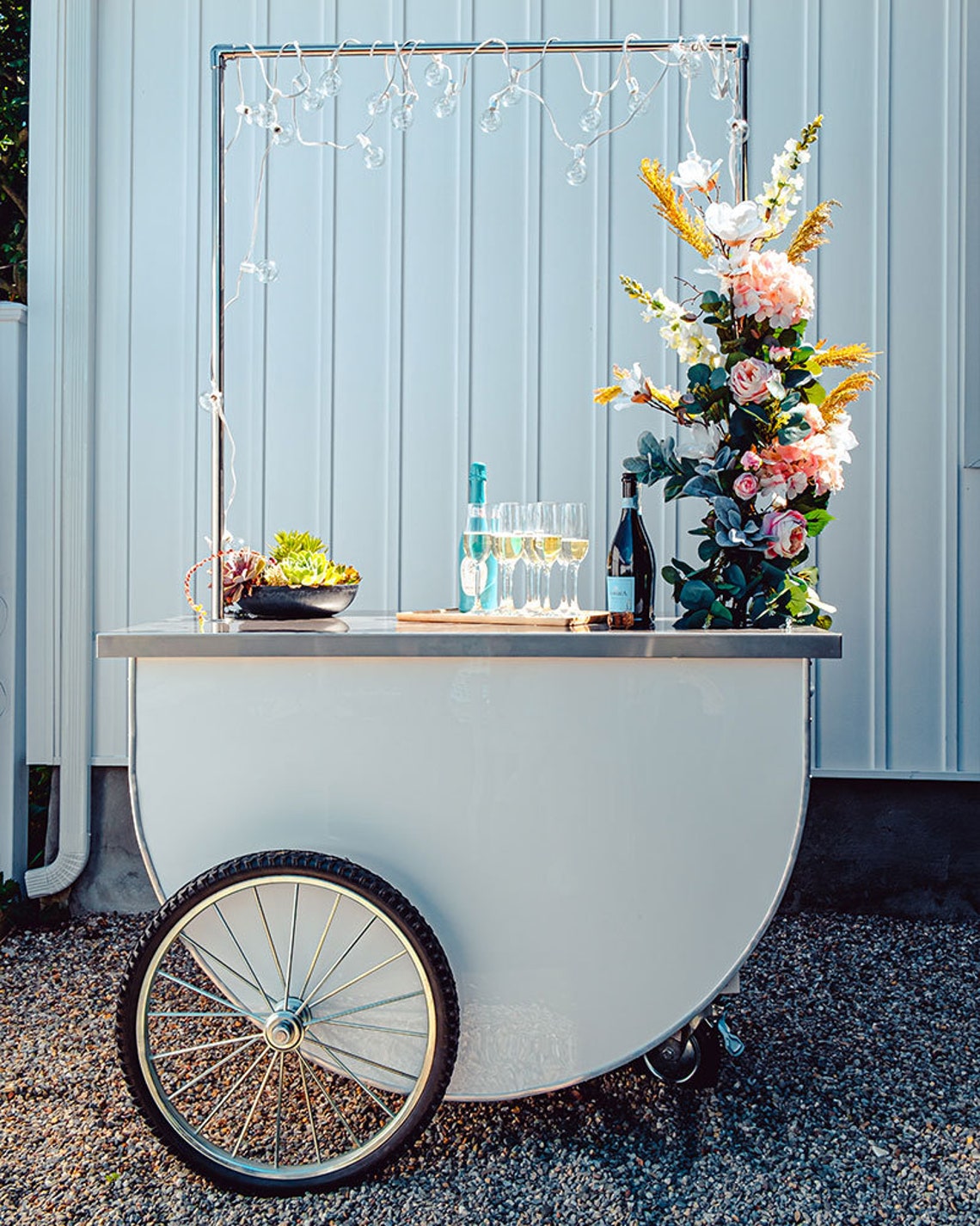Mobile Bar | Basic Cart by Bar a La Cart | Portable Bar | Champagne ...
