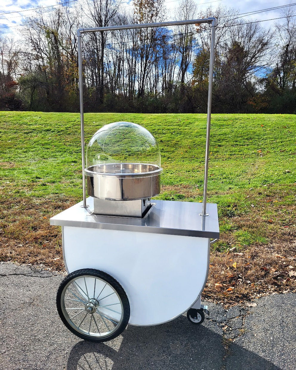Cotton Candy Cart | Mini Sweets Cart by Bar A La Cart | Portable Cotton ...