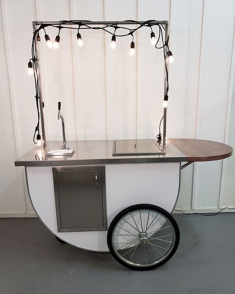 Mobile Bar With Beer Tap | Tap Cart by Bar a La Cart | Portable Bar ...