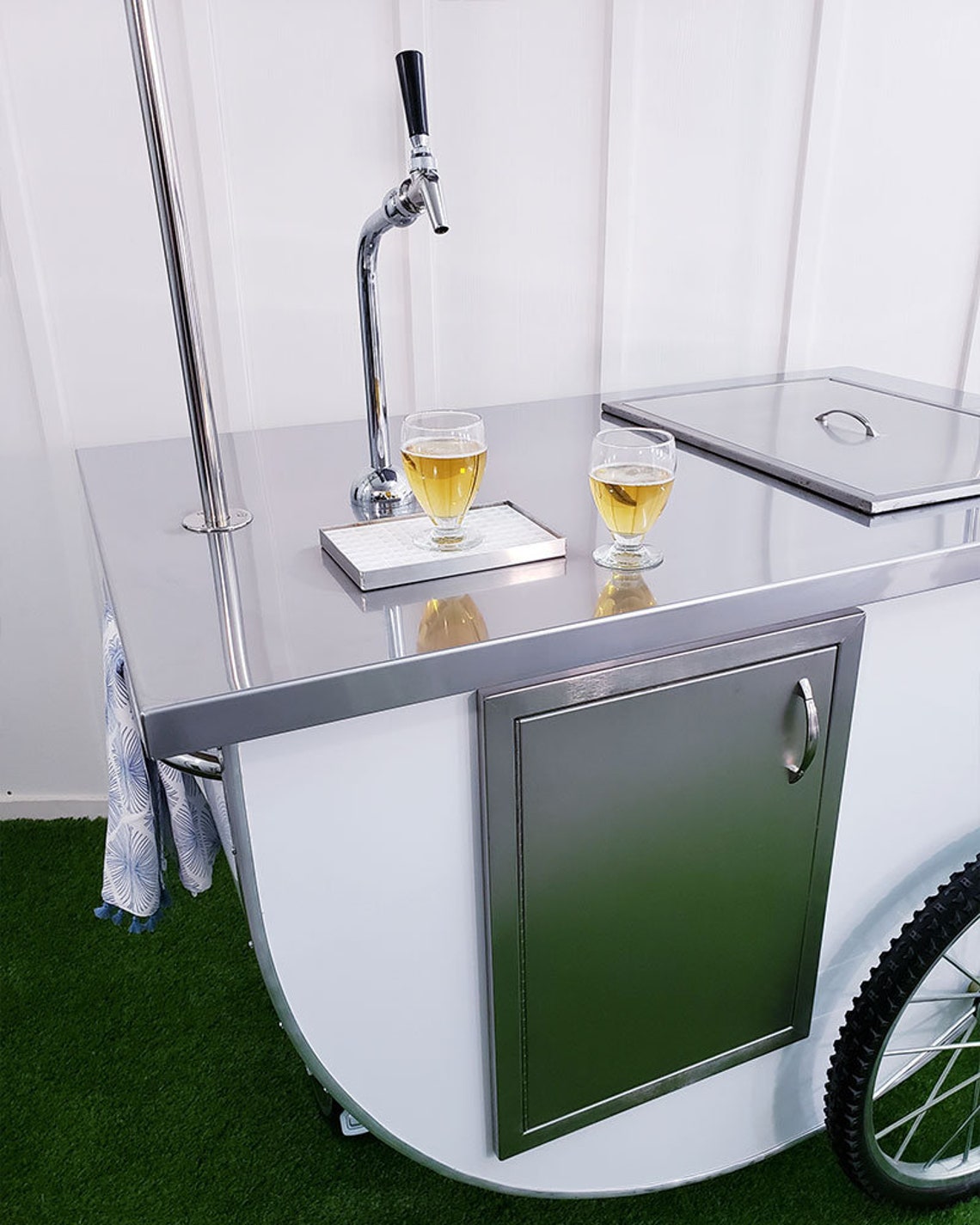 Mobile Bar With Beer Tap Tap Cart by Bar a La Cart - Etsy
