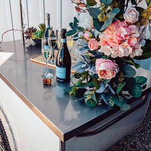 Mobile Bar | Basic Cart by Bar a La Cart | Portable Bar | Champagne Cart | Custom - Etsy