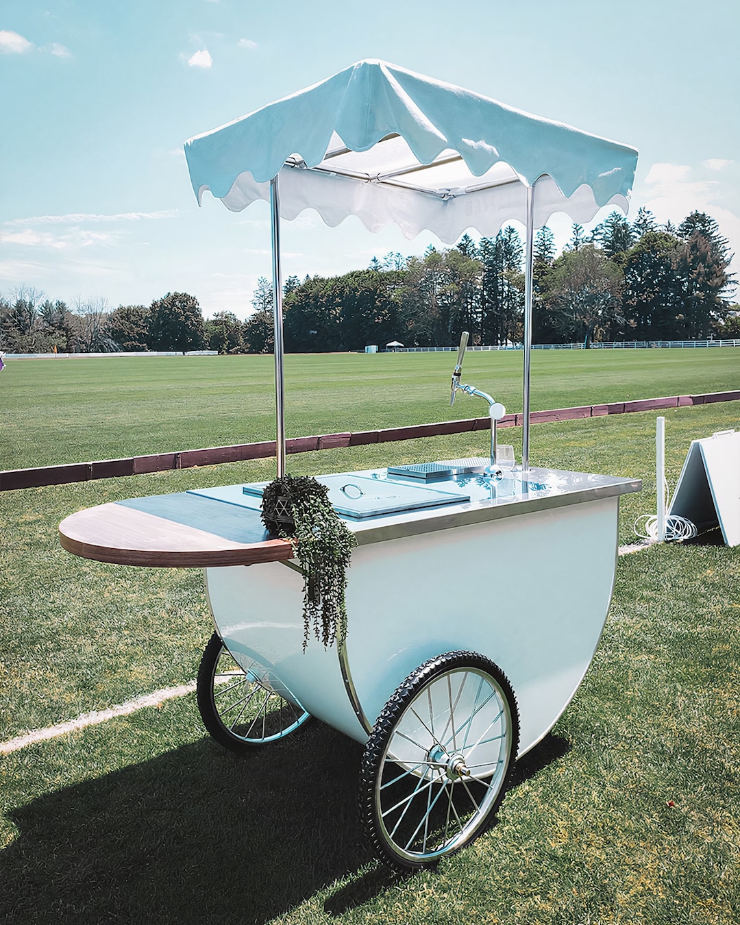 Mobile Bar With Beer Tap | Tap Cart by Bar a La Cart | Portable Bar ...