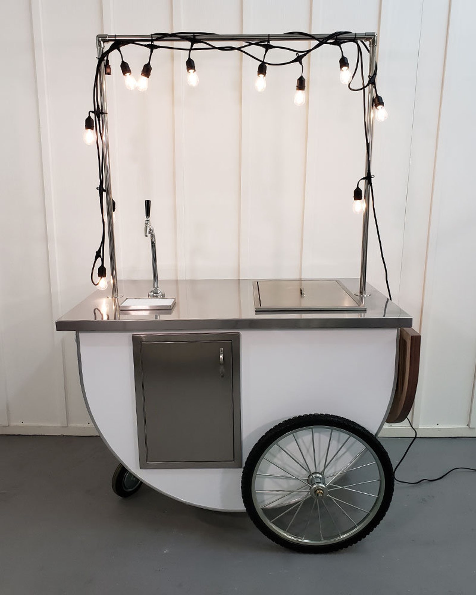 Mobile Bar With Beer Tap | Tap Cart by Bar a La Cart | Portable Bar ...