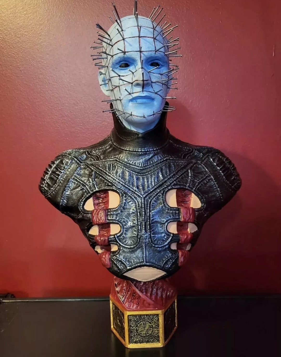 Hellrazor Pinhead Bust Designed by Hex 3D - Etsy
