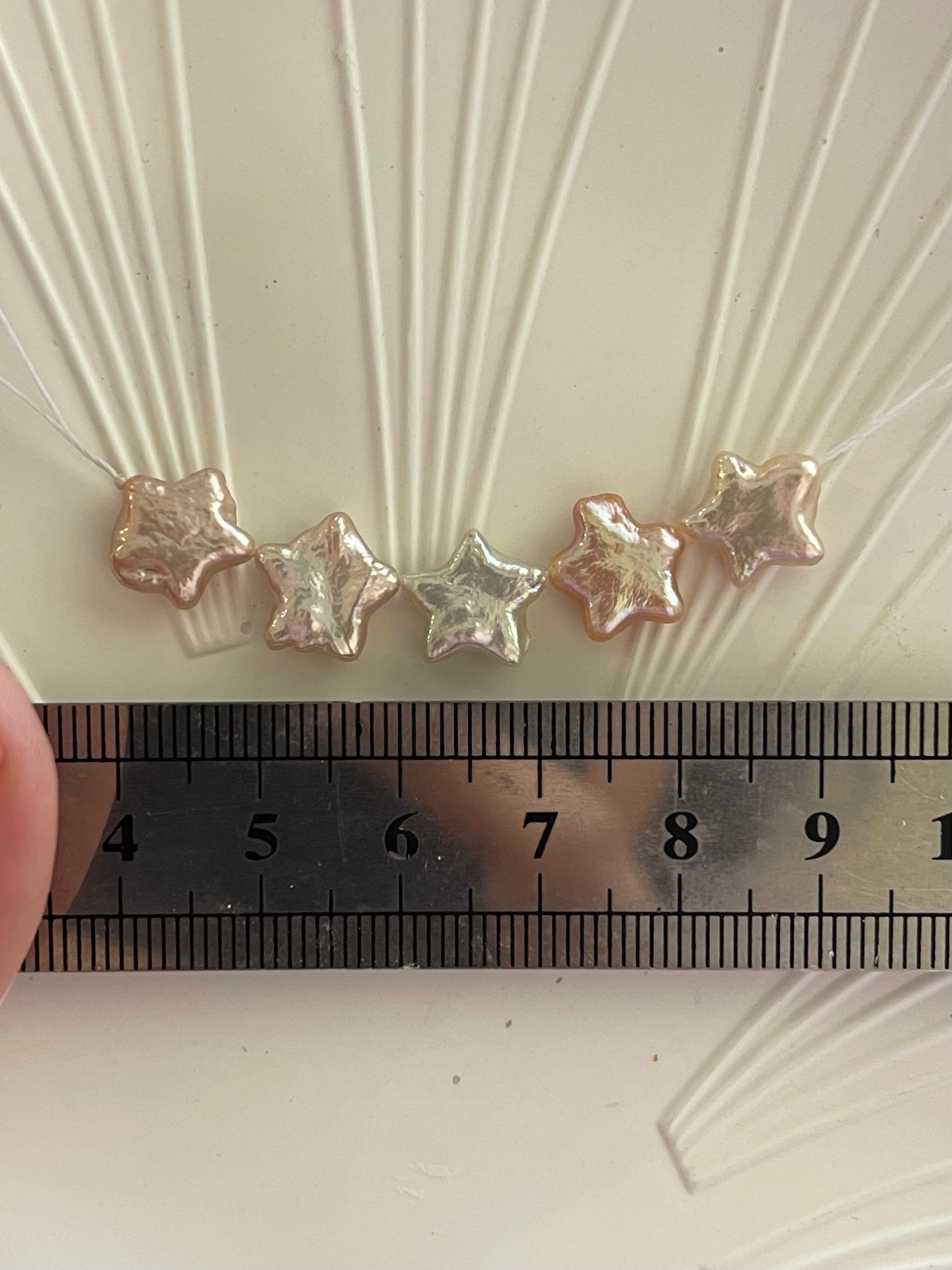 Natural Baroque Star-shaped Pearls - Etsy