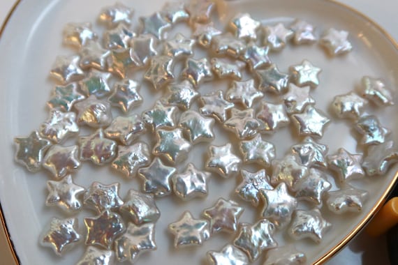 Natural Baroque Star-shaped Pearls - Etsy