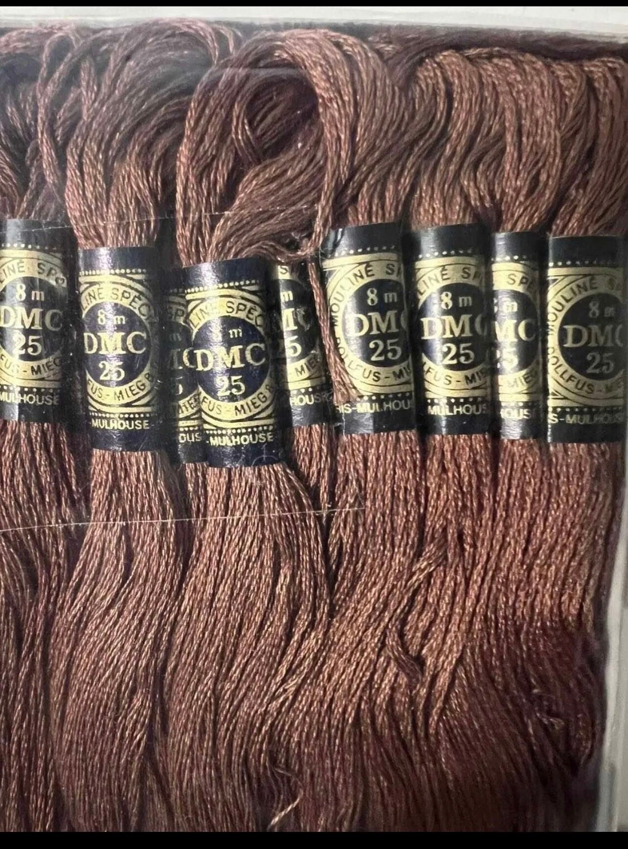 DMC 632 Ultra Very Dk Desert Sand Floss Box of 24 New - Etsy