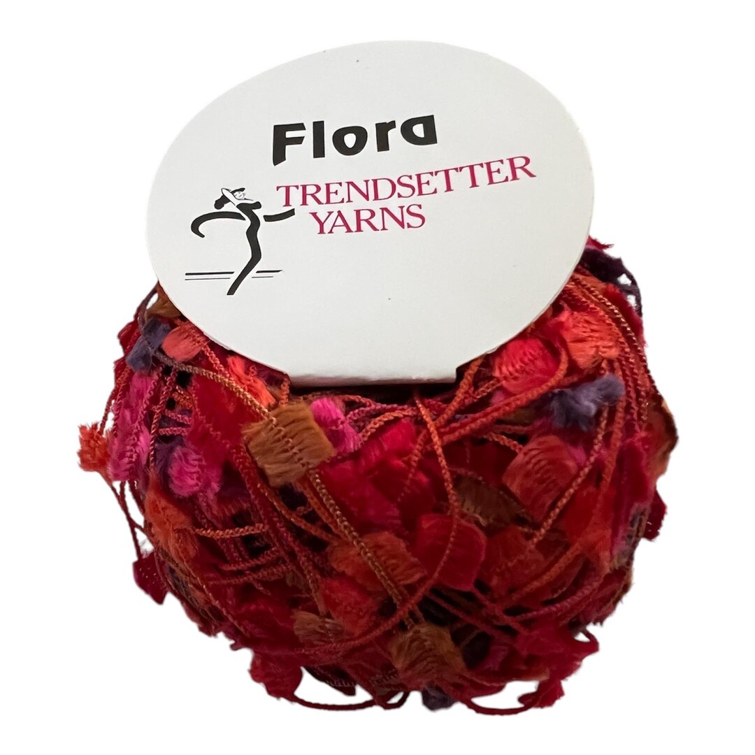 Trendsetter Yarns ~ Flora ~ Color #22 ~ One Ball New - Etsy