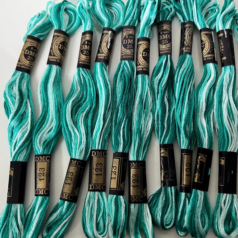 Dmc Variegated Floss - Etsy