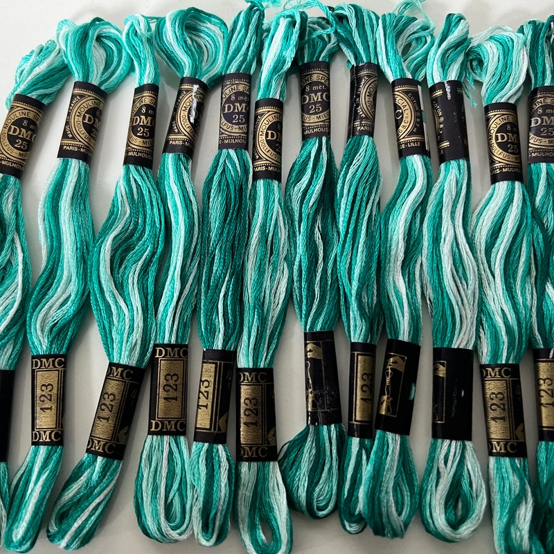 Dmc Variegated Floss - Etsy