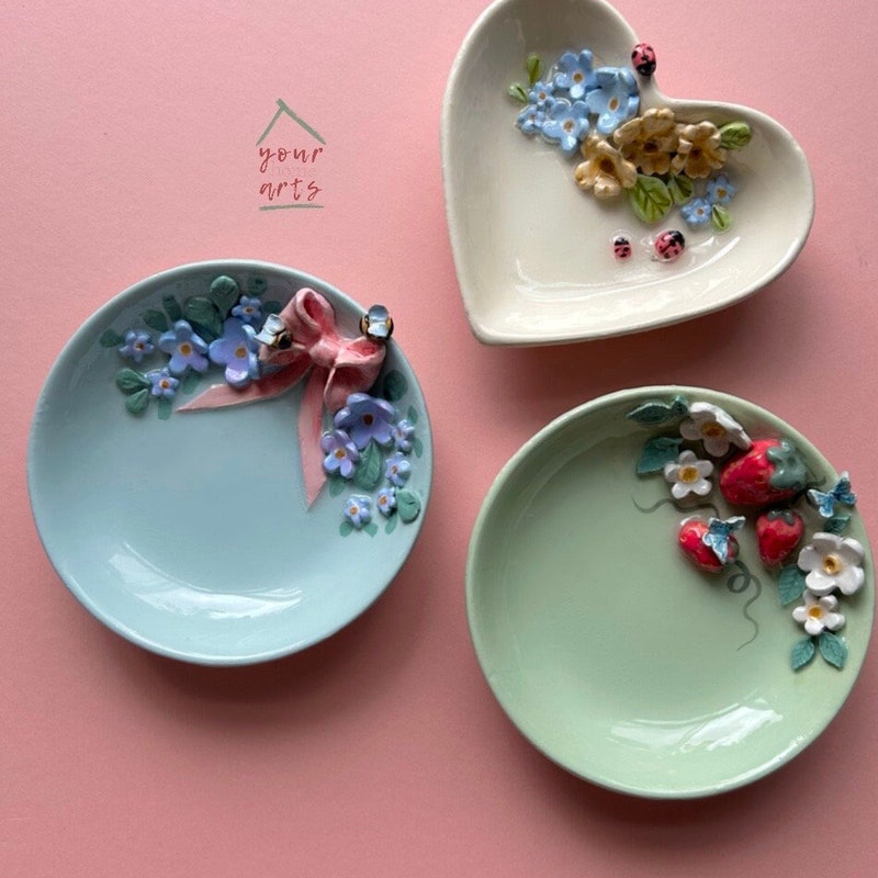 Clay Trinket Dish - Etsy