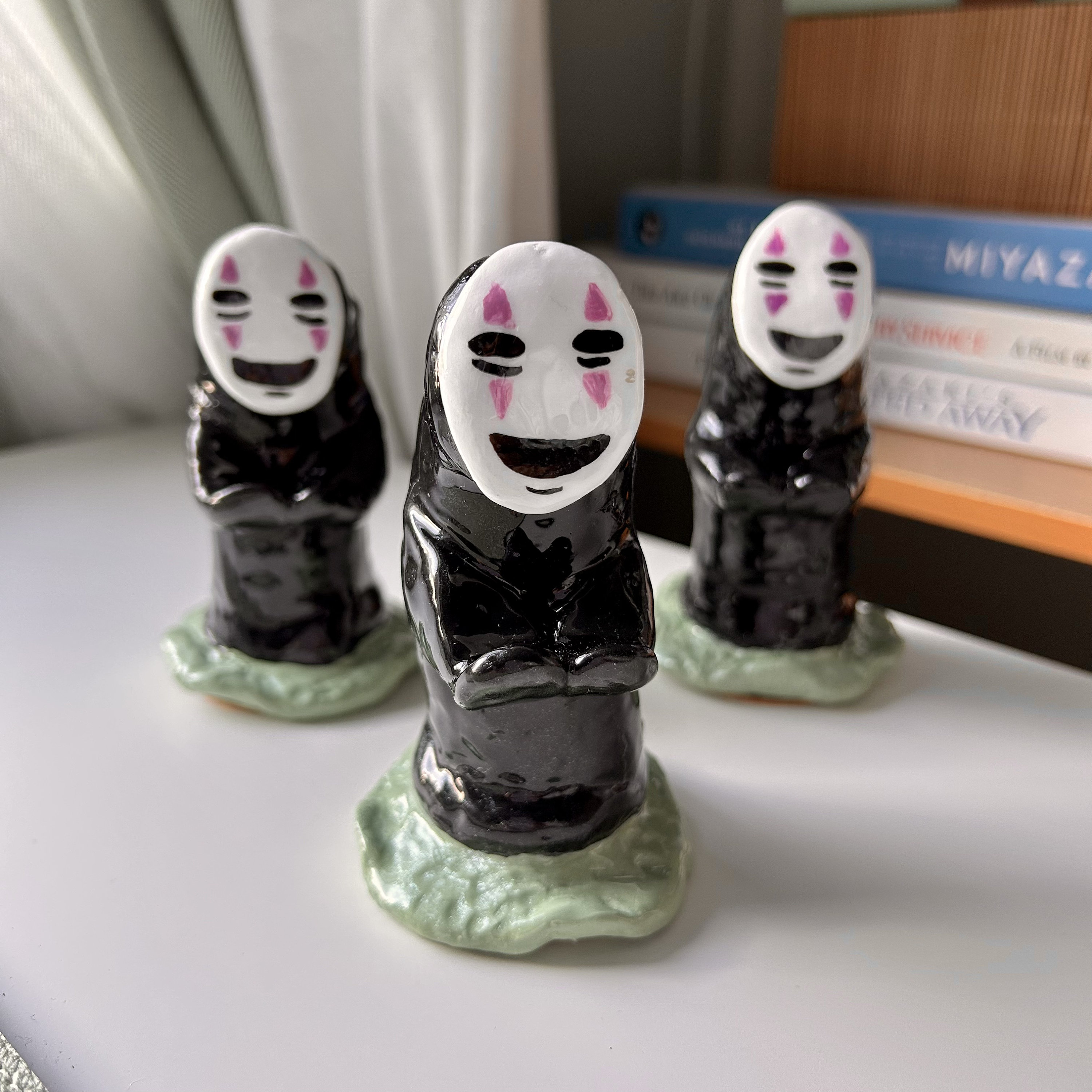 Hand Made Clay Desk Buddy Spirited Away Studio Ghibli Clay - Etsy