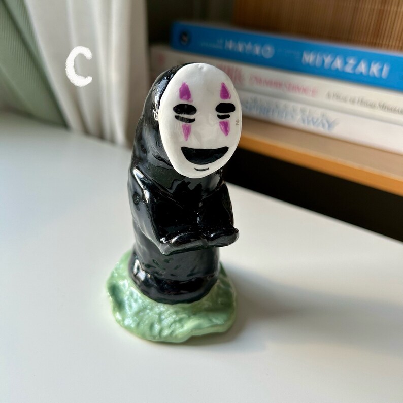 Hand Made Clay Desk Buddy Spirited Away Studio Ghibli Clay - Etsy