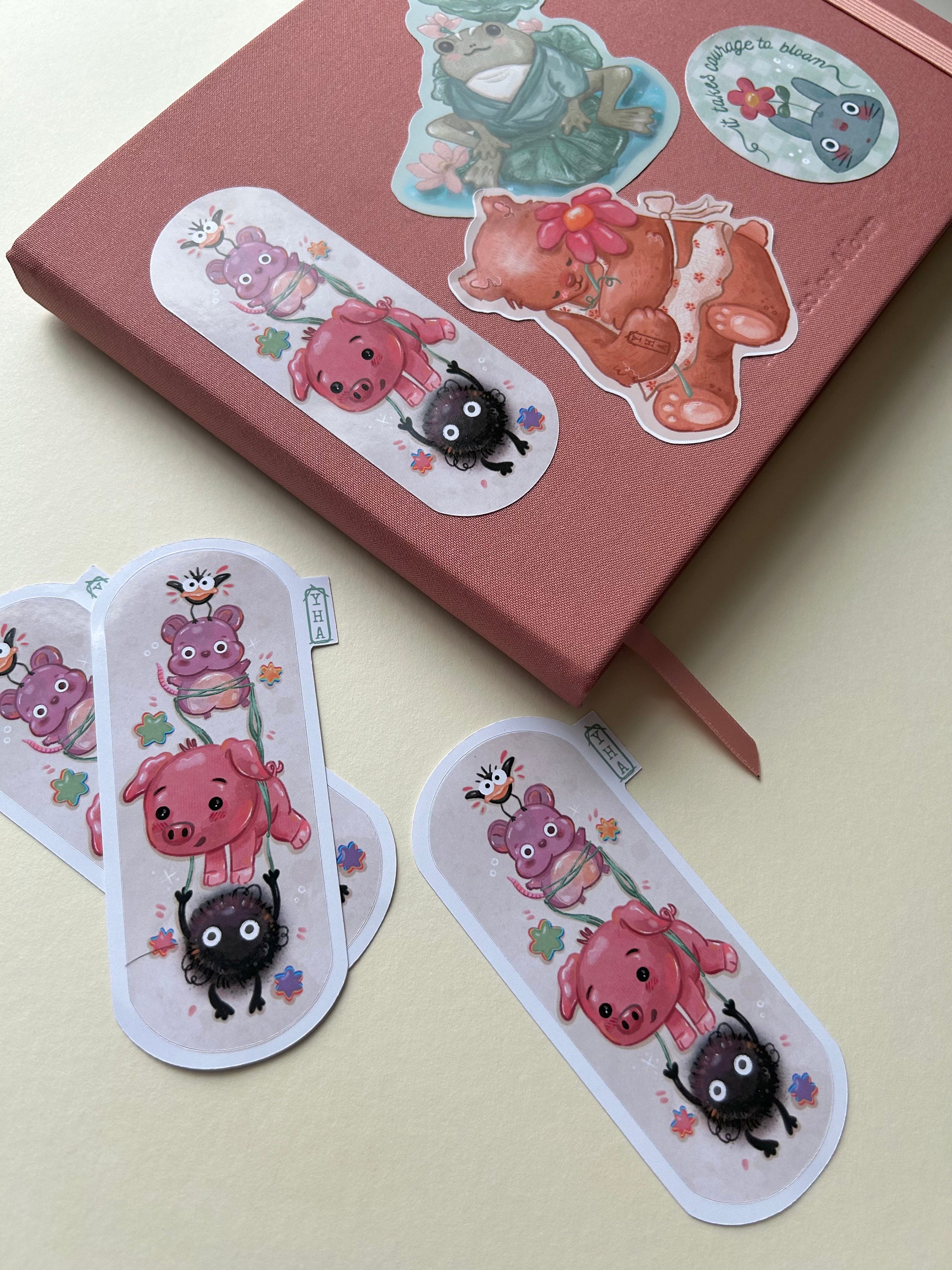 Spirited Away Cute Stickers Easy Peel Stickers Studio Ghibli Stickers ...