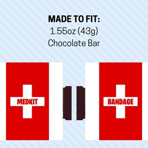 Gamer Med Kit 1.55 Oz Chocolate Labels [INSTANT DOWNLOAD] - 1.55 Oz ...