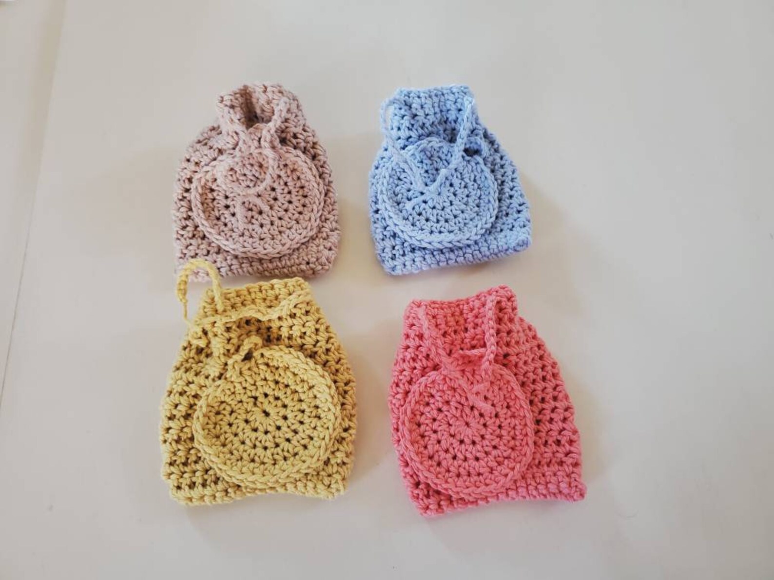 Rustic Soap Saver Crochet Pattern - Etsy