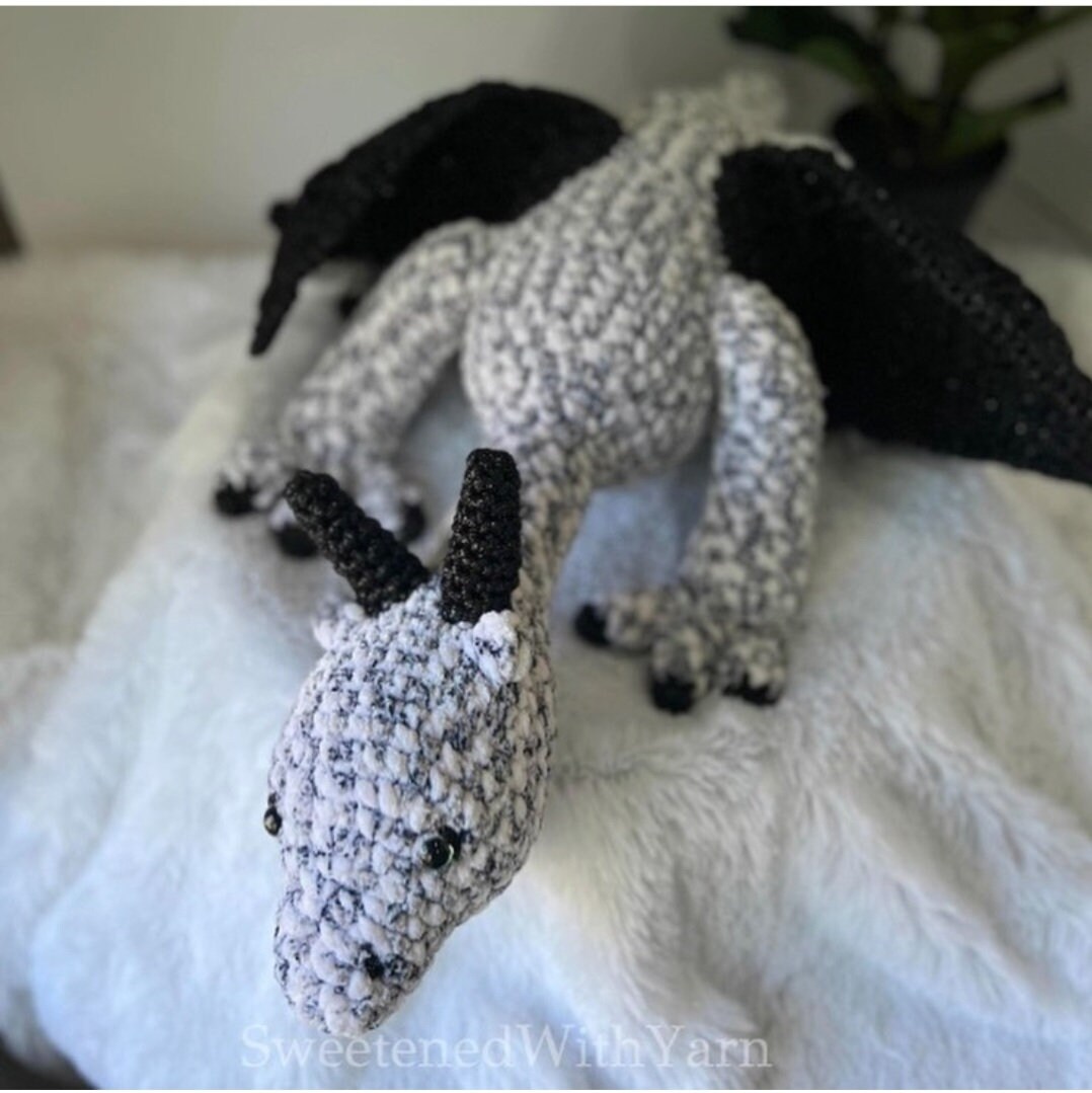 Dragon Plush Crochet Patternpdf DOWNLOAD - Etsy