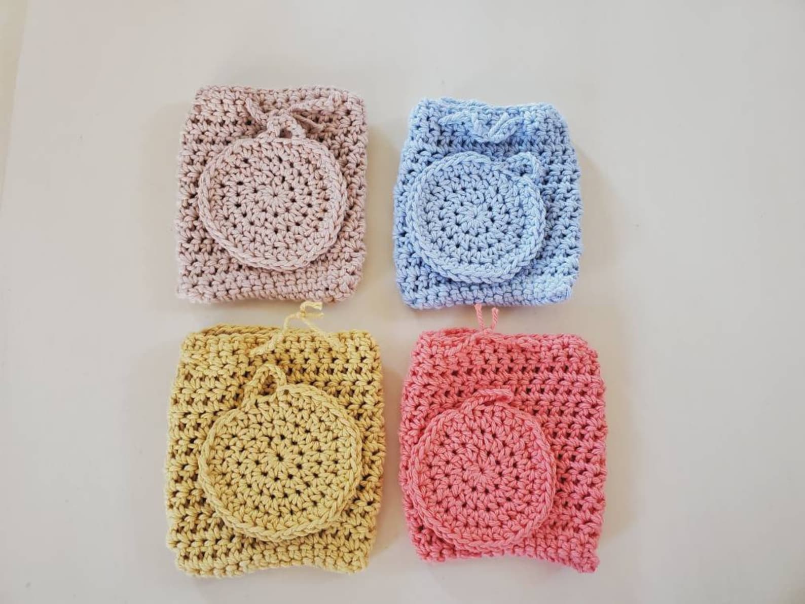 Rustic Soap Saver Crochet Pattern - Etsy