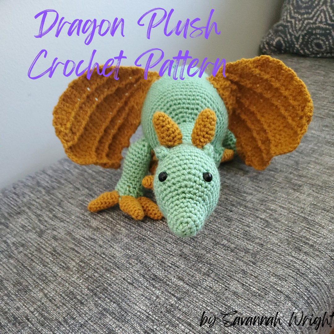Dragon Plush Crochet Patternpdf DOWNLOAD - Etsy