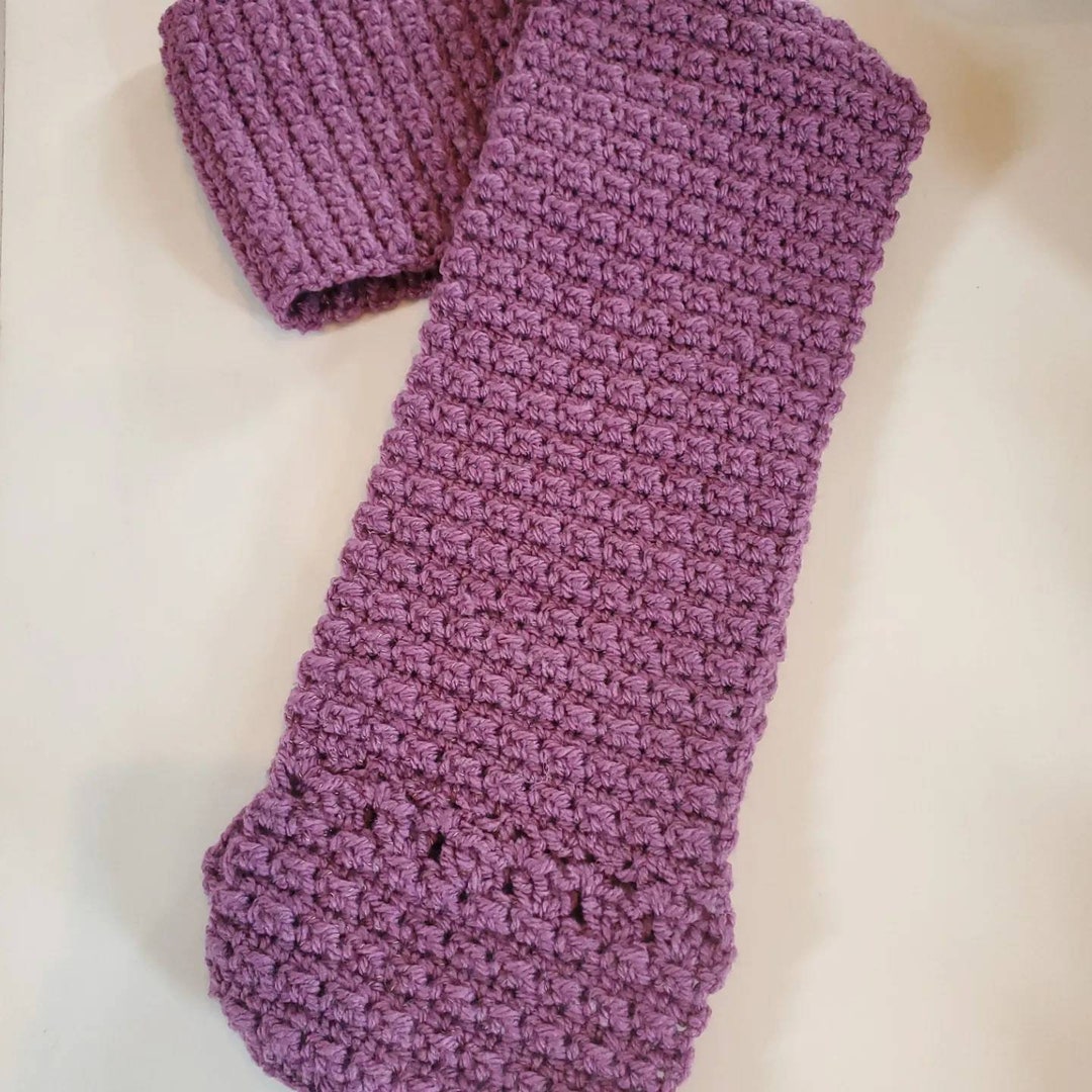 Iris Scarf Crochet Pattern - Etsy