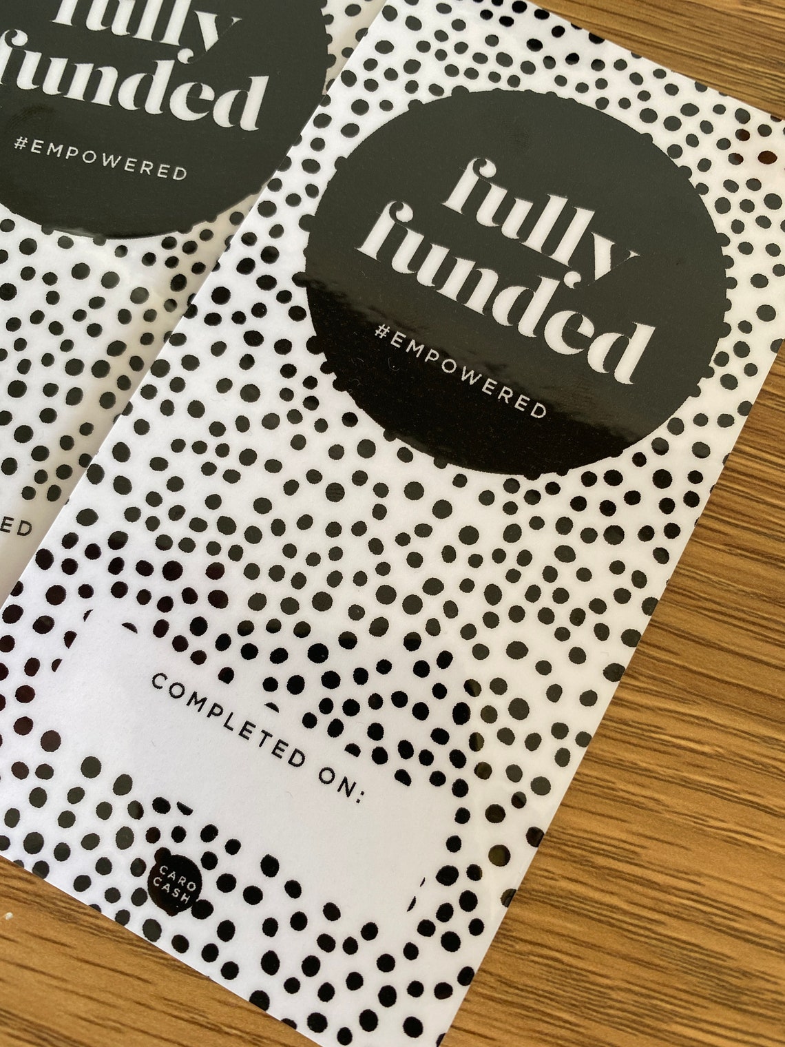 Fully Funded Slip Cards | Laminated | Cash Budgeting | Sinking Funds ...