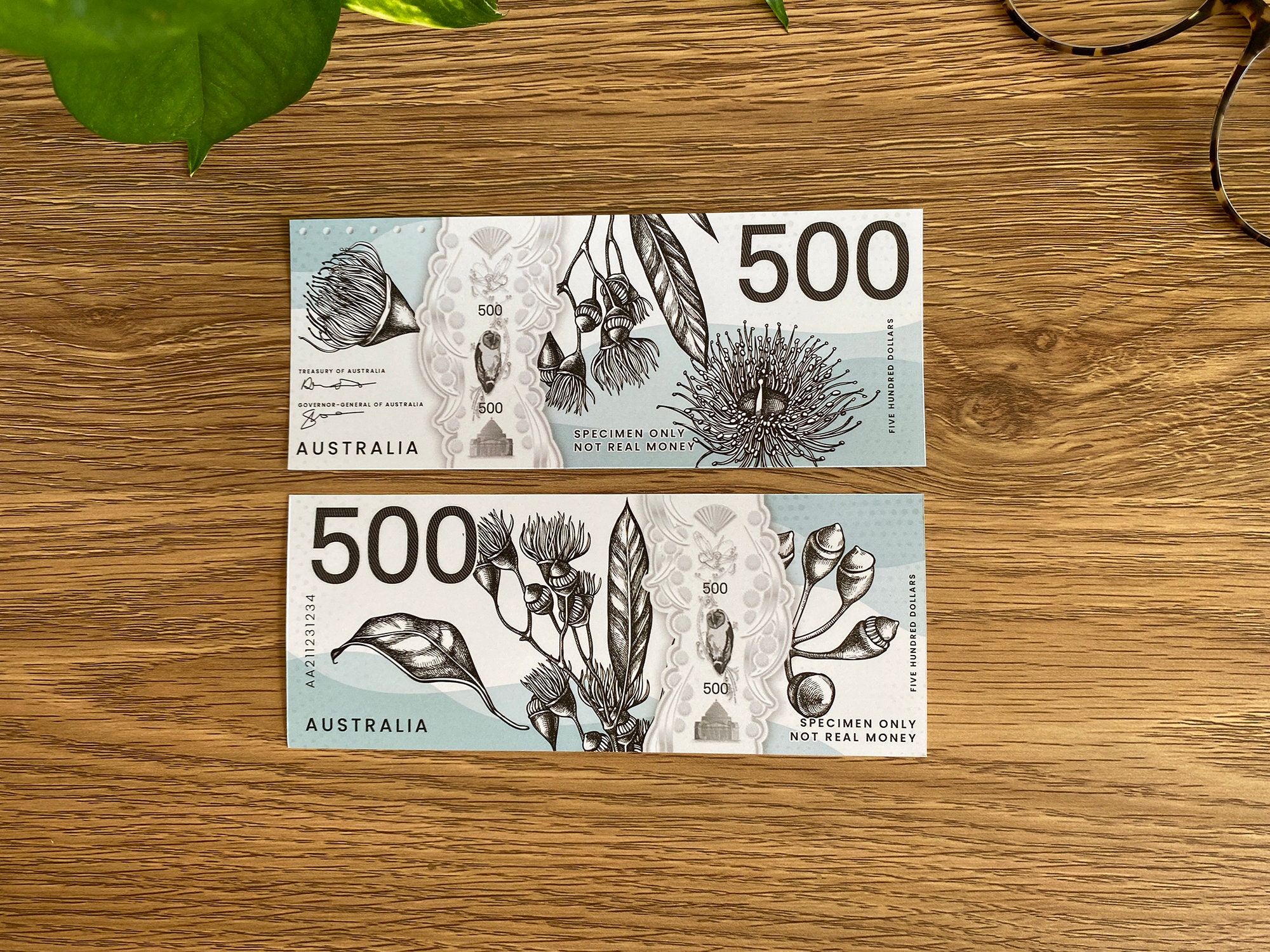 BUILD YOUR BUNDLE Banknotes Australian Bill Placeholders | Etsy Australia