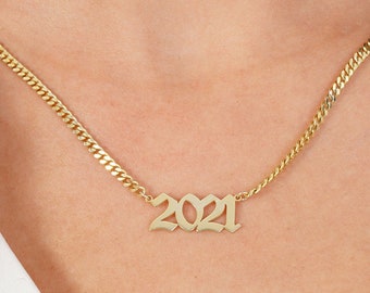 New Year Necklace | Etsy